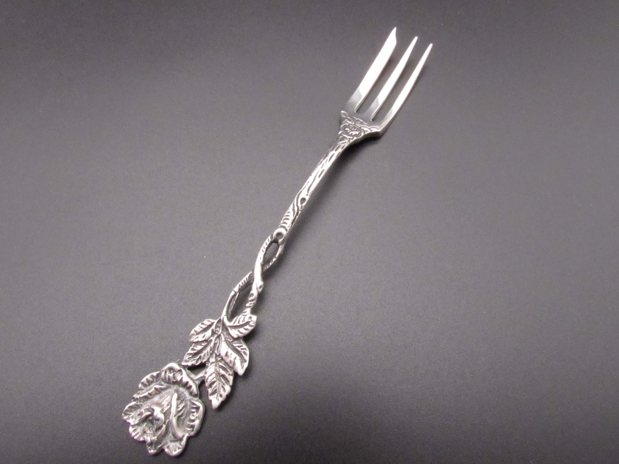 Silber Dessertgabel, Hildesheimer Rose, Christoph Bach★ sofort kaufen bei uns im Onlineshop ...